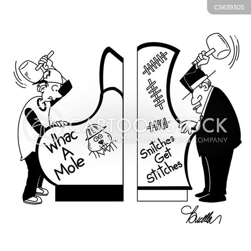 Whac-a-mole Cartoons and Comics - funny pictures from CartoonStock