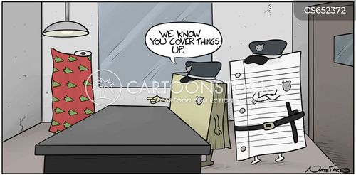 Concealment Cartoons and Comics - funny pictures from CartoonStock