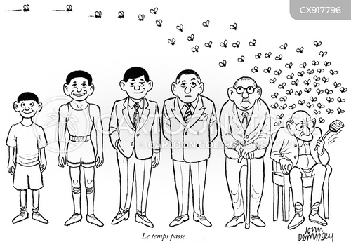 Dessins humoristique et caricaturés avec Le Temps Passe