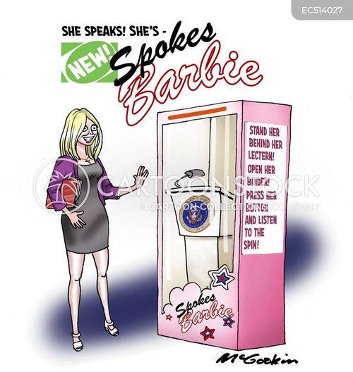 Karoline Leavitt Cartoons and Comics - funny pictures from CartoonStock