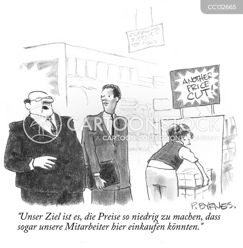 Cartoons und Karikaturen mit Mitarbeiter-rabatte