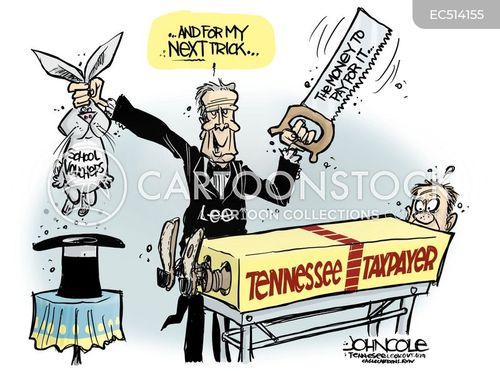 Taxpayer Box Cartoons and Comics - funny pictures from CartoonStock