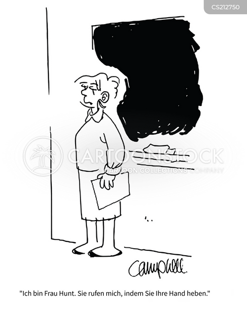 Cartoons und Karikaturen mit Klassenraumkommunikation