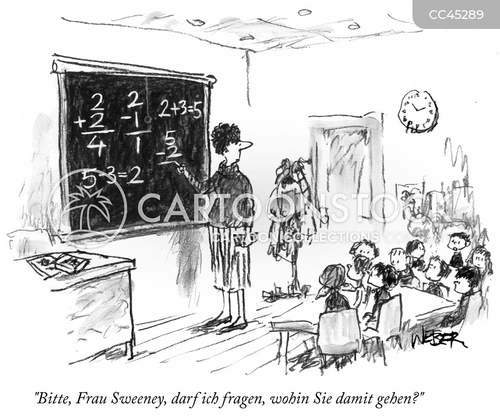 Cartoons und Karikaturen mit Logisches Denken