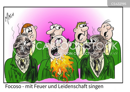 Cartoons und Karikaturen mit Musikjargon