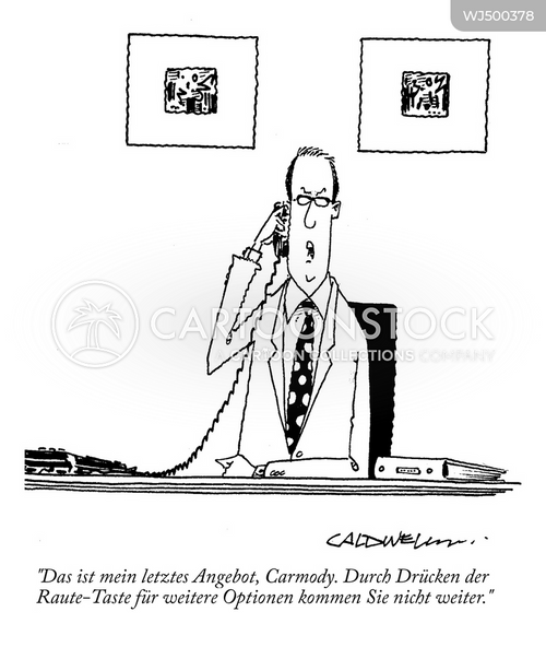 Cartoons und Karikaturen mit Angebot
