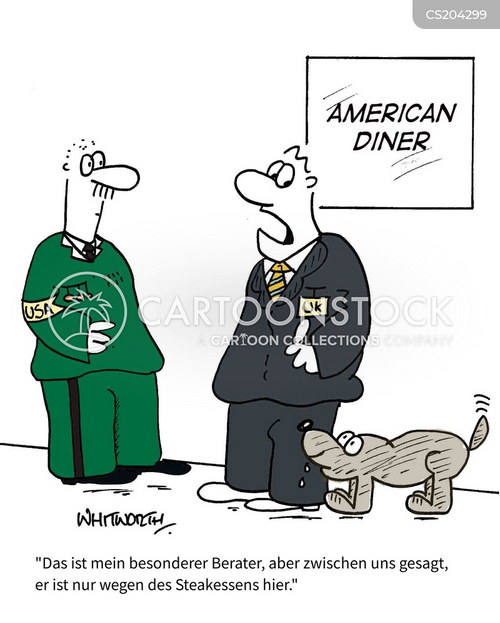 Cartoons und Karikaturen mit Sonderberater