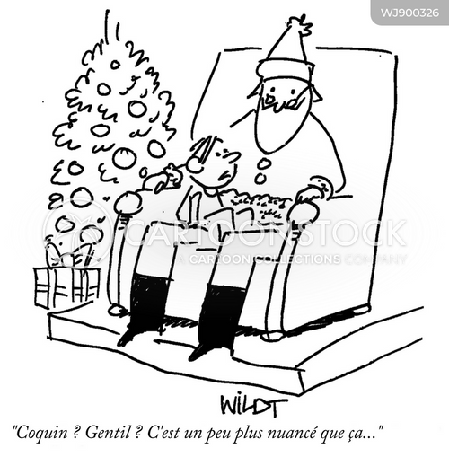 Dessins humoristique et caricaturés avec Saint-nicolas