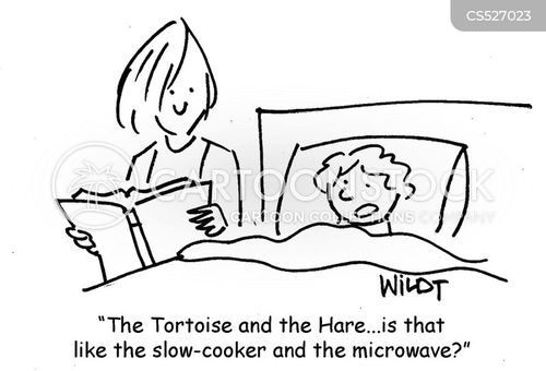Slow And Steady Cartoons and Comics - funny pictures from CartoonStock