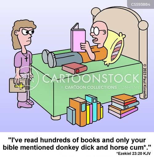 Bible Reading Cartoons and Comics - funny pictures from CartoonStock