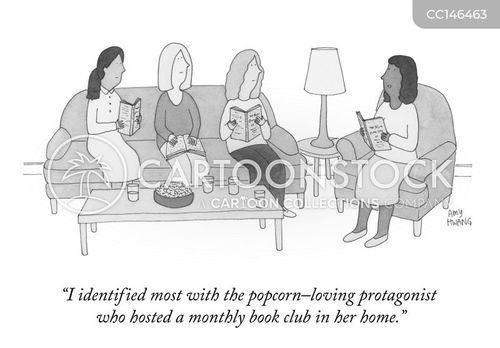 Book Club Cartoons and Comics - funny pictures from CartoonStock