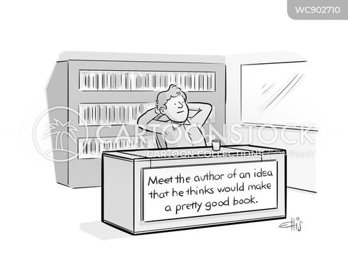 Author Cartoons and Comics - funny pictures from CartoonStock