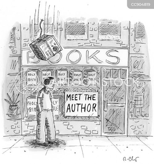 Author Cartoons and Comics - funny pictures from CartoonStock