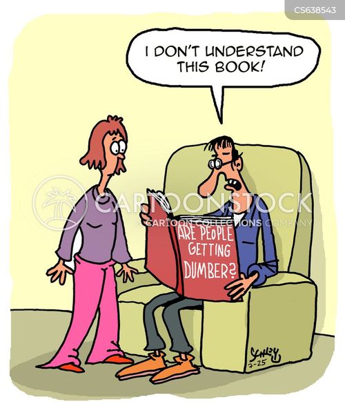 Comprehension Cartoons and Comics - funny pictures from CartoonStock