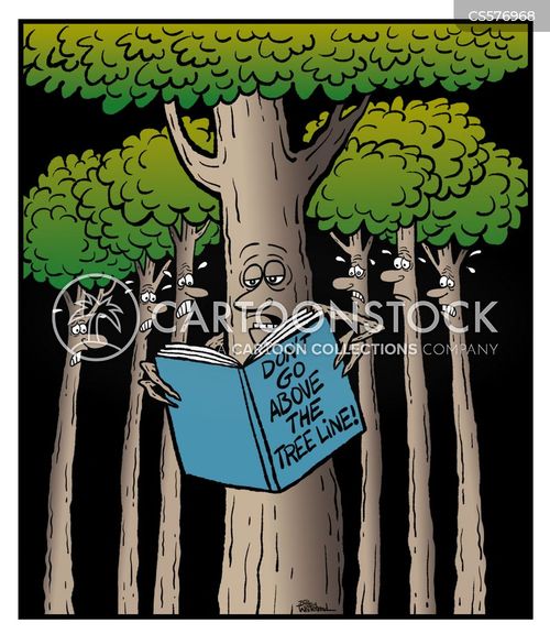 Tree-lined Cartoons and Comics - funny pictures from CartoonStock