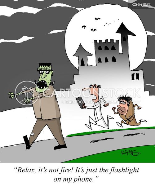 Flashlight Cartoons and Comics - funny pictures from CartoonStock