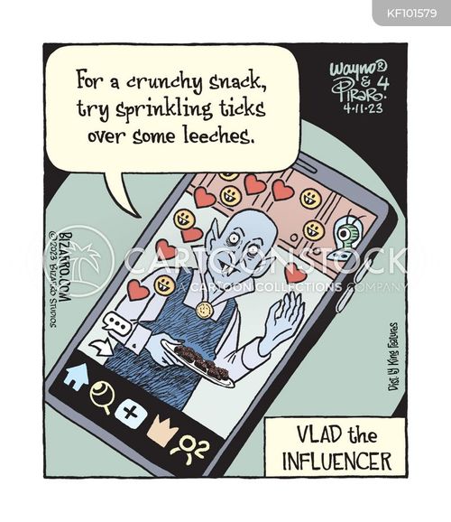 Lifestyle Influencer Cartoons and Comics - funny pictures from CartoonStock