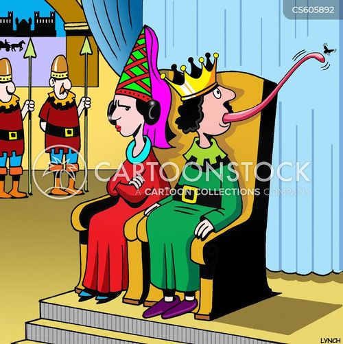 Medieval Queens Cartoons and Comics - funny pictures from CartoonStock