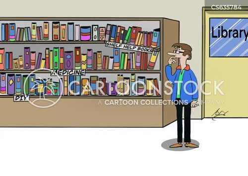 Shelf-help Cartoons and Comics - funny pictures from CartoonStock