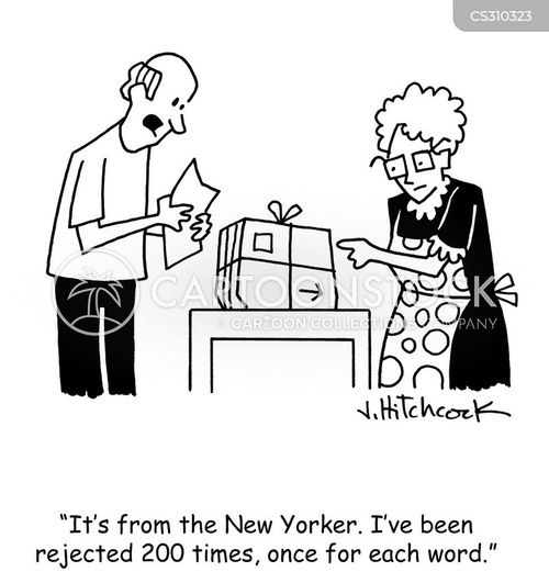 Rejection Slips Cartoons and Comics - funny pictures from CartoonStock
