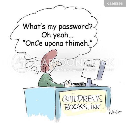 Password Cartoons and Comics - funny pictures from CartoonStock