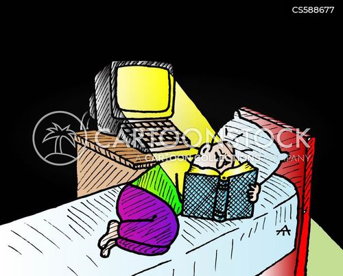 E-reading Devices Cartoons and Comics - funny pictures from CartoonStock