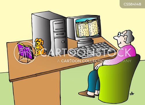 Screen-addicts Cartoons and Comics - funny pictures from CartoonStock