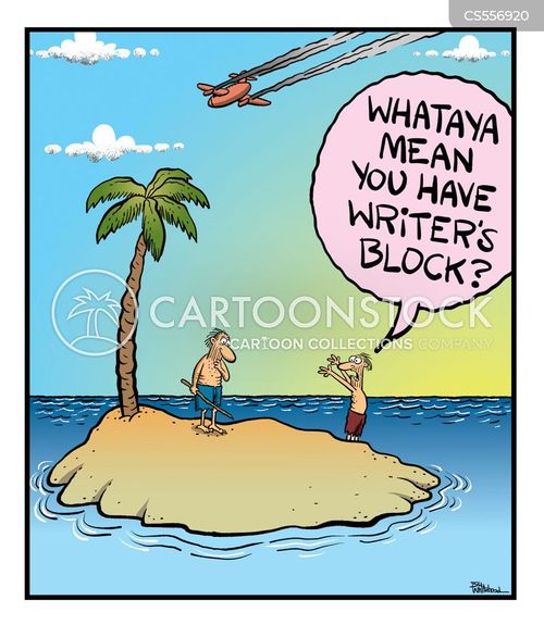 Writer's Block Cartoons and Comics - funny pictures from CartoonStock