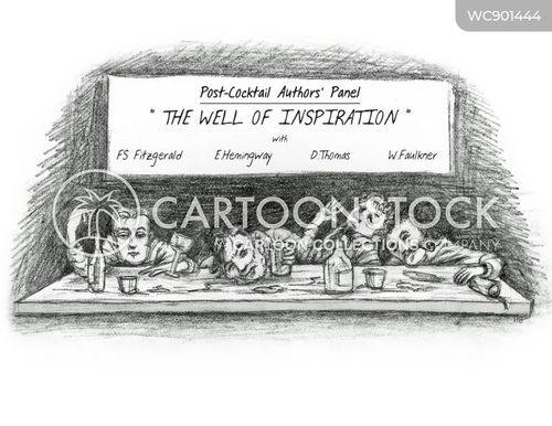 William Faulkner Cartoons and Comics - funny pictures from CartoonStock