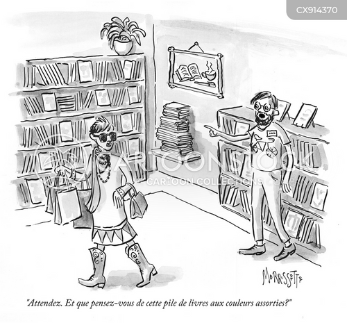 Dessins humoristique et caricaturés avec Coin Lecture