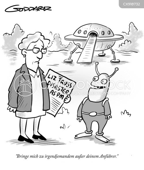 Cartoons und Karikaturen mit Britische Regierung