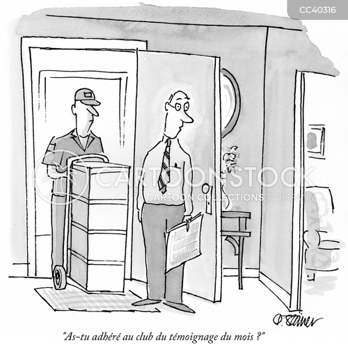 Dessins humoristique et caricaturés avec Affidavit