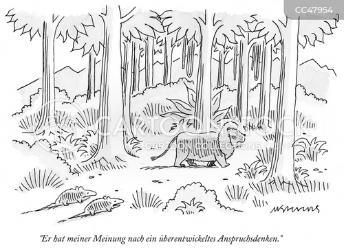 Cartoons und Karikaturen mit Alte Arten