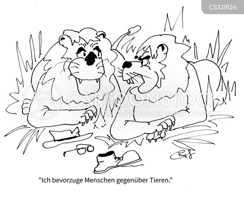 Cartoons und Karikaturen mit Bevorzugend
