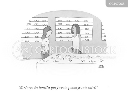 Dessins humoristique et caricaturés avec Porteurs De Lunettes