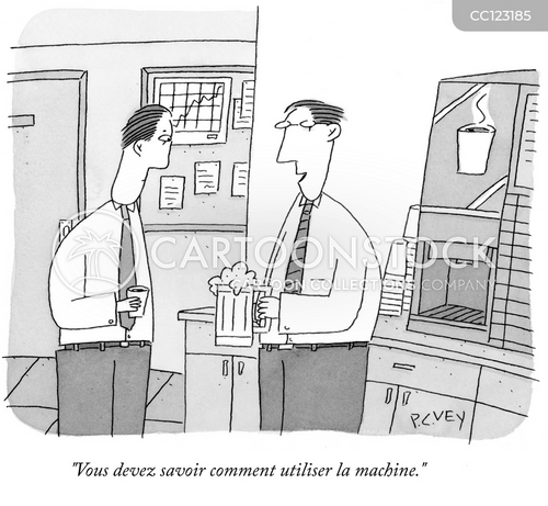 Dessins humoristique et caricaturés avec Nostalgie Des Machines