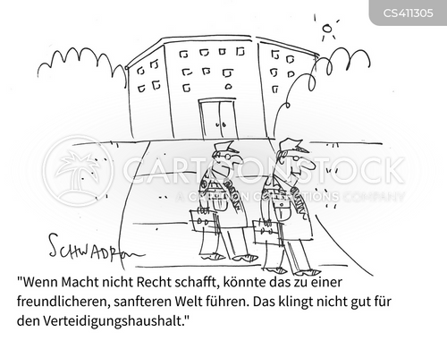 Cartoons und Karikaturen mit Us-intervention