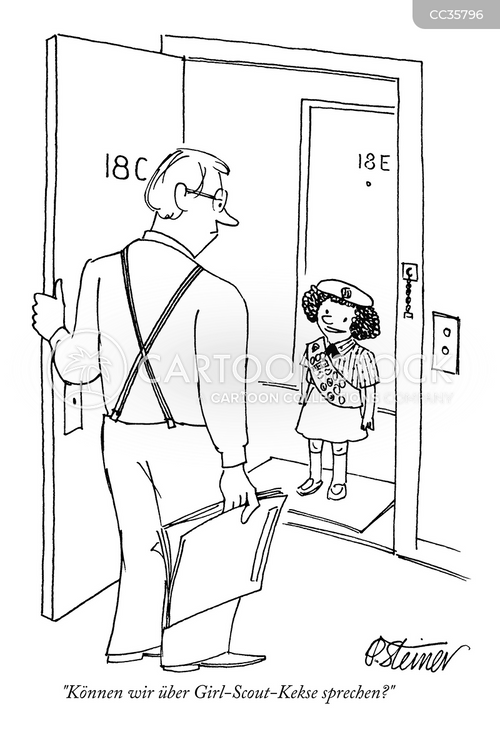 Cartoons und Karikaturen mit Zeugen Jehovas