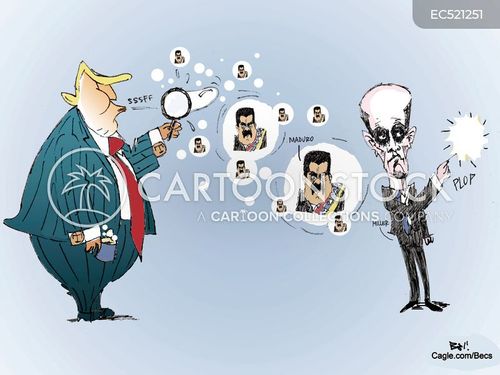 Trump Venezuela Cartoons and Comics - funny pictures from CartoonStock