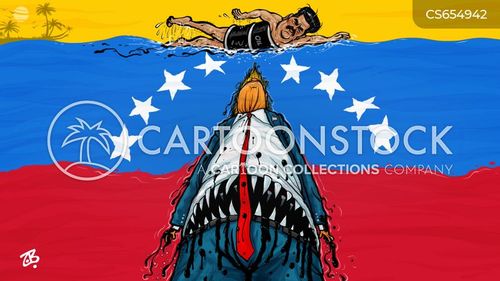 Trump Venezuela Cartoons and Comics - funny pictures from CartoonStock