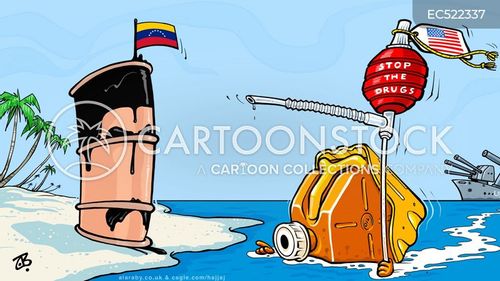 Trump Venezuela Cartoons and Comics - funny pictures from CartoonStock