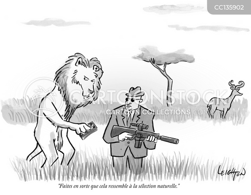 Dessins humoristique et caricaturés avec Chasseur