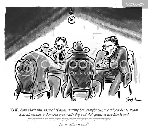 Dessins humoristique et caricaturés avec Complots De Meurtre