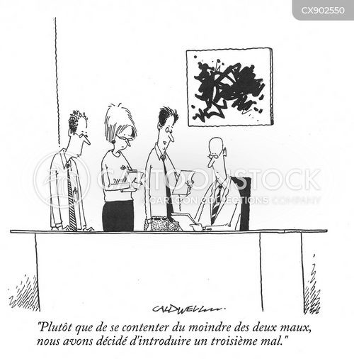 Dessins humoristique et caricaturés avec Deux Systèmes De Justice