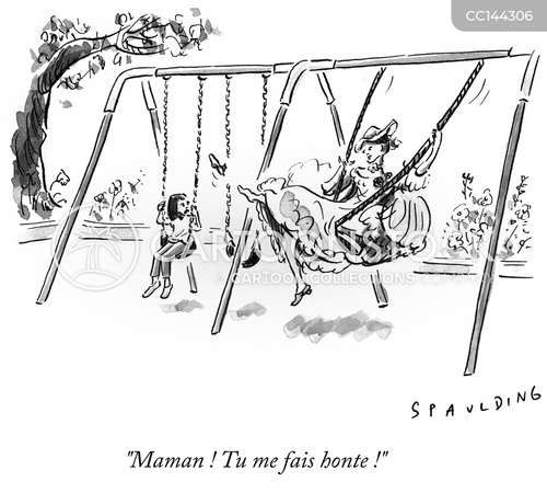 Dessins humoristique et caricaturés avec Maman