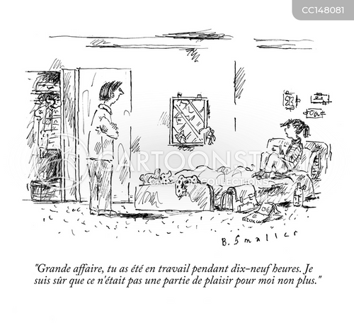 Dessins humoristique et caricaturés avec Cours D'accouchement