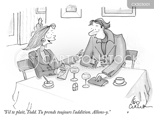 Dessins humoristique et caricaturés avec Manger Et Partir Sans Payer