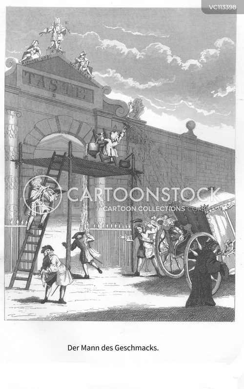Cartoons und Karikaturen mit Herzog Von Chandos