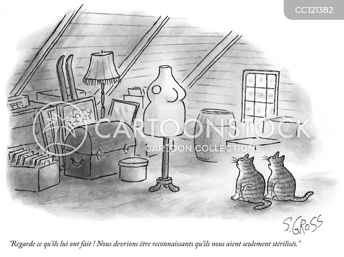 Dessins humoristique et caricaturés avec Castration