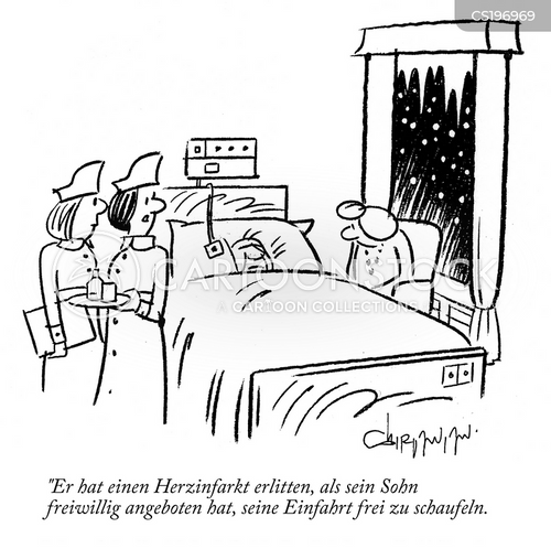 Cartoons und Karikaturen mit Abwasch